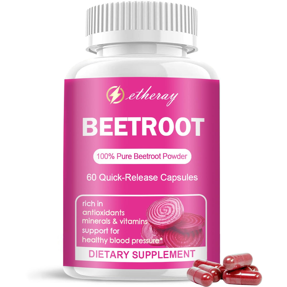 etheray beet root capsules for energy