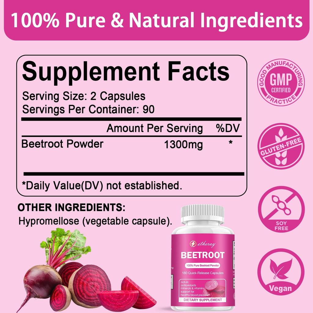 etheray beet root for detox support