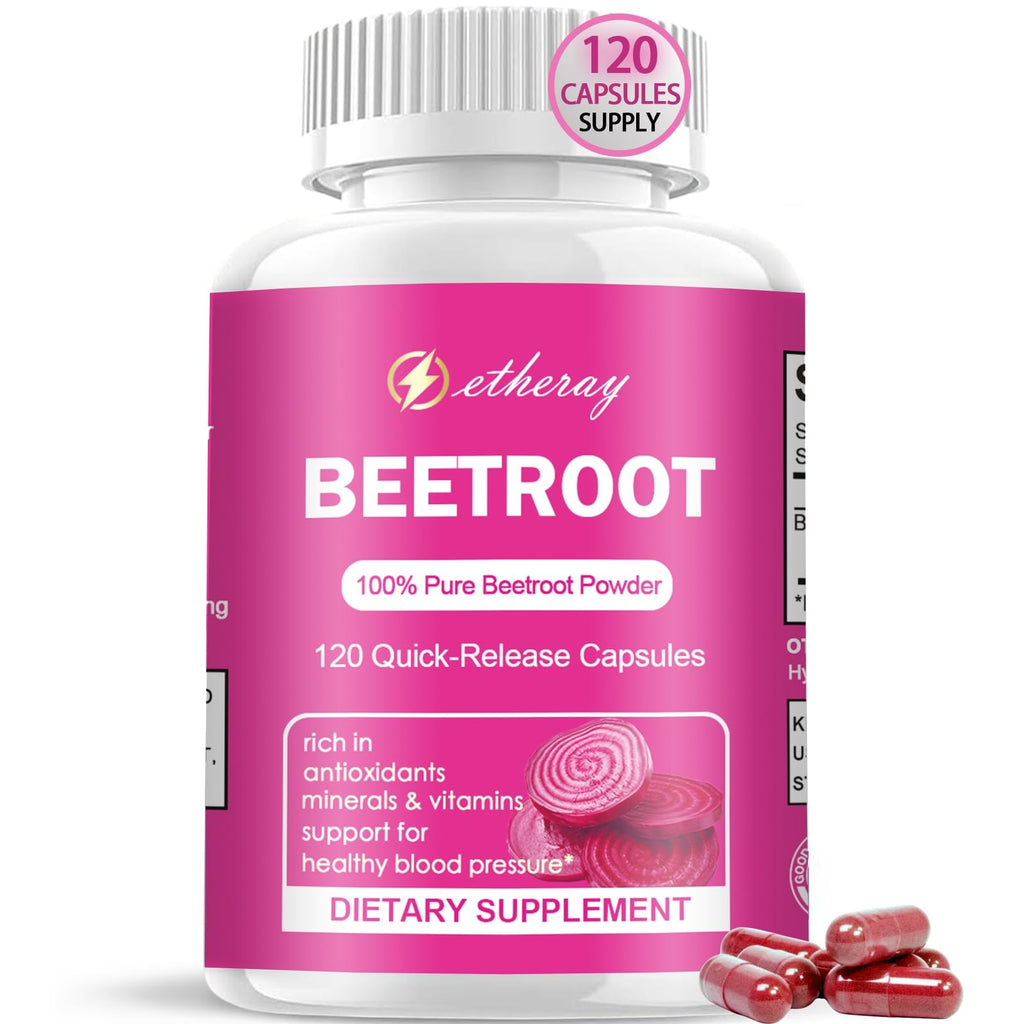 etheray beetroot capsules for energy