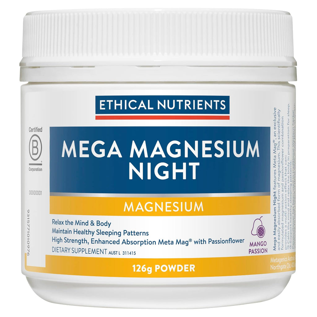 Ethical Nutrients Mega Magnesium Night benefits