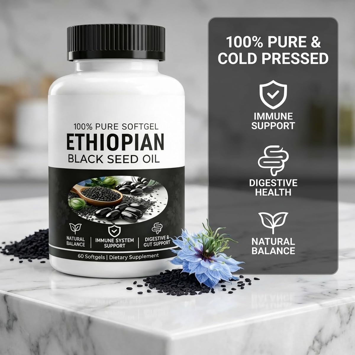 Ethiopian black seed oil benefits