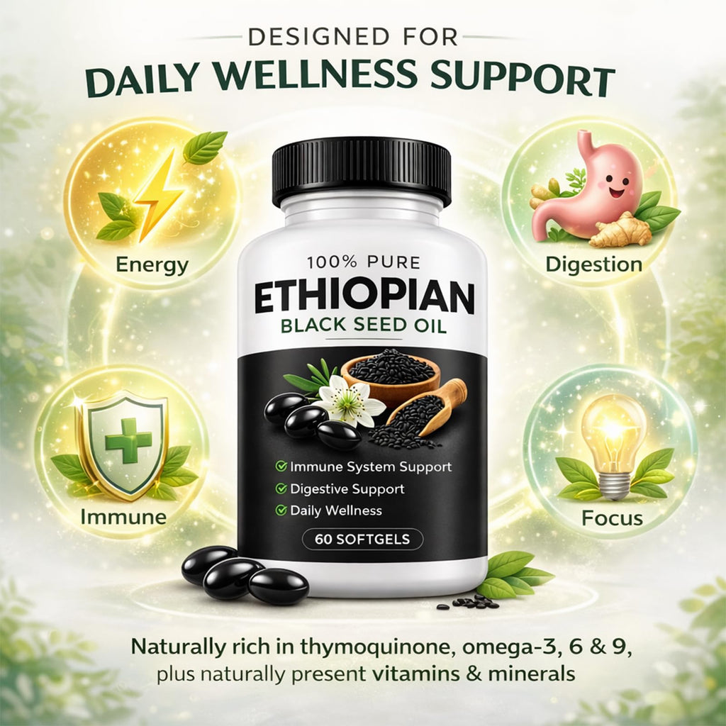 Ethiopian black seed oil benefits