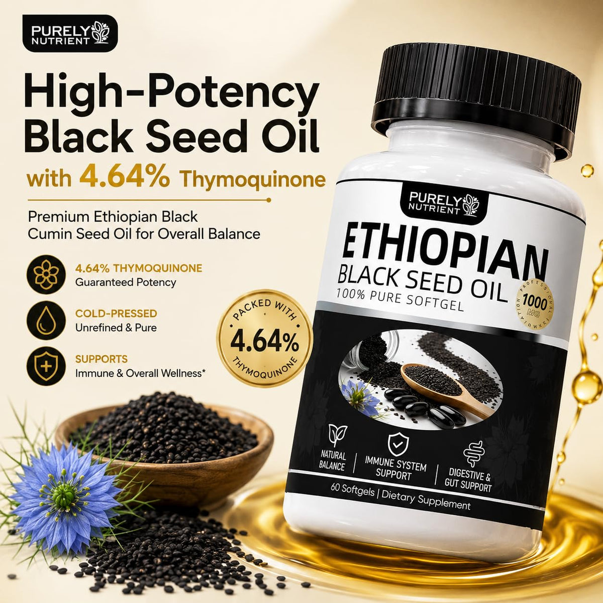 Ethiopian black seed oil benefits