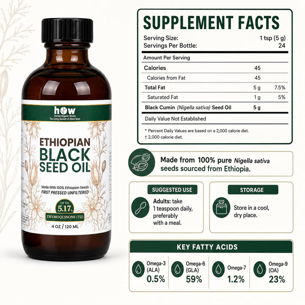 Ethiopian black seed oil for hair