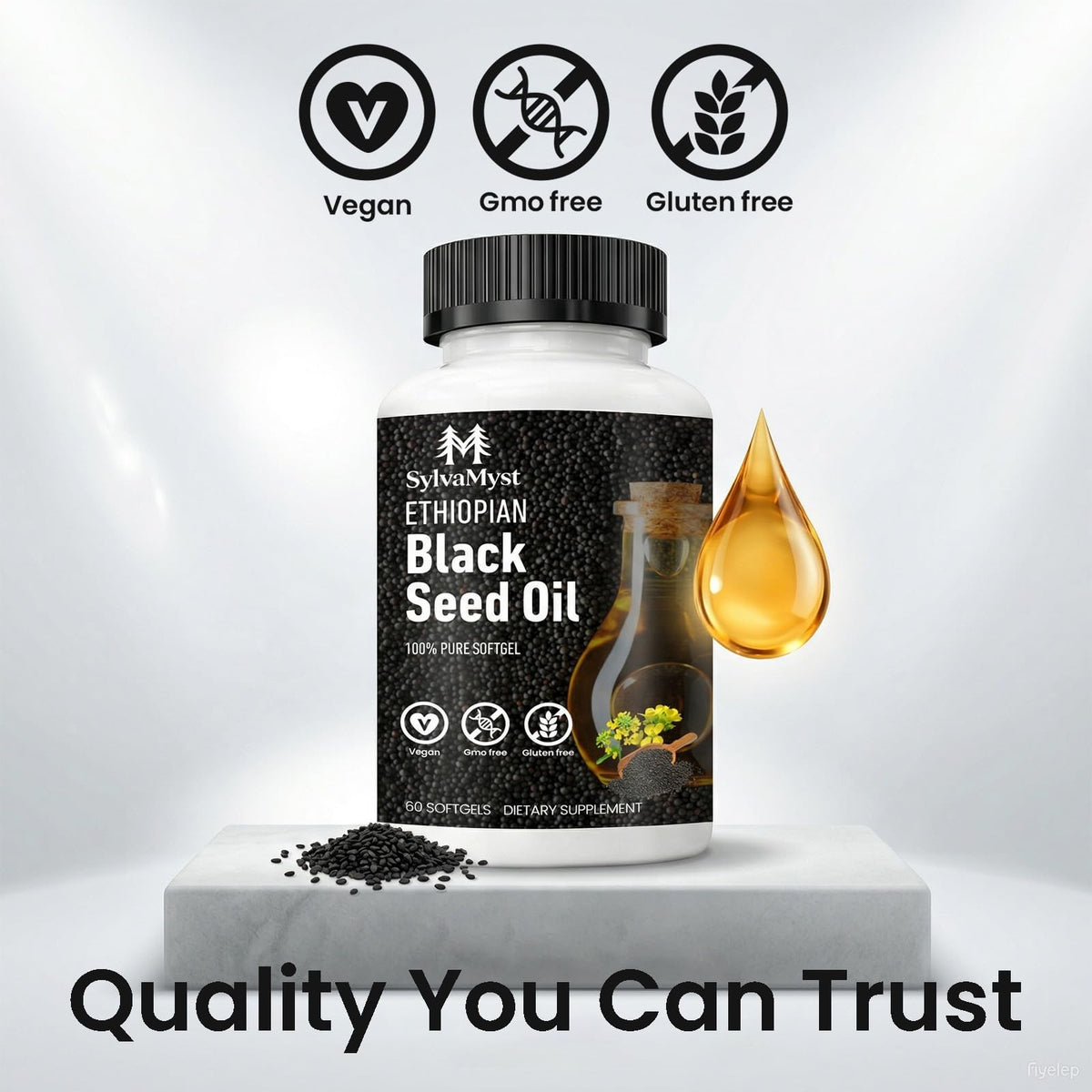 Ethiopian Black Seed Oil for immunity