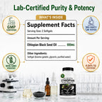 Ethiopian black seed oil for skin health