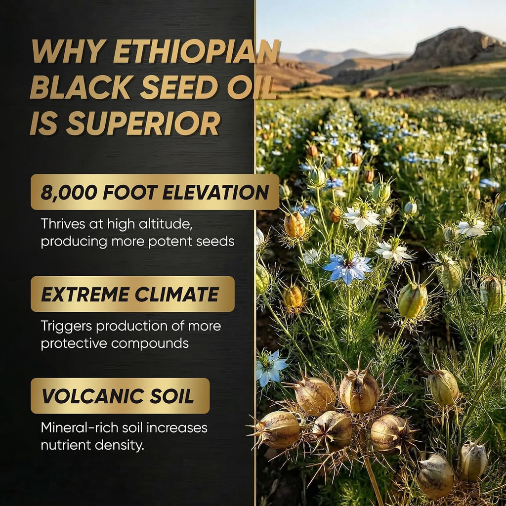 Ethiopian Black Seed Oil for skin