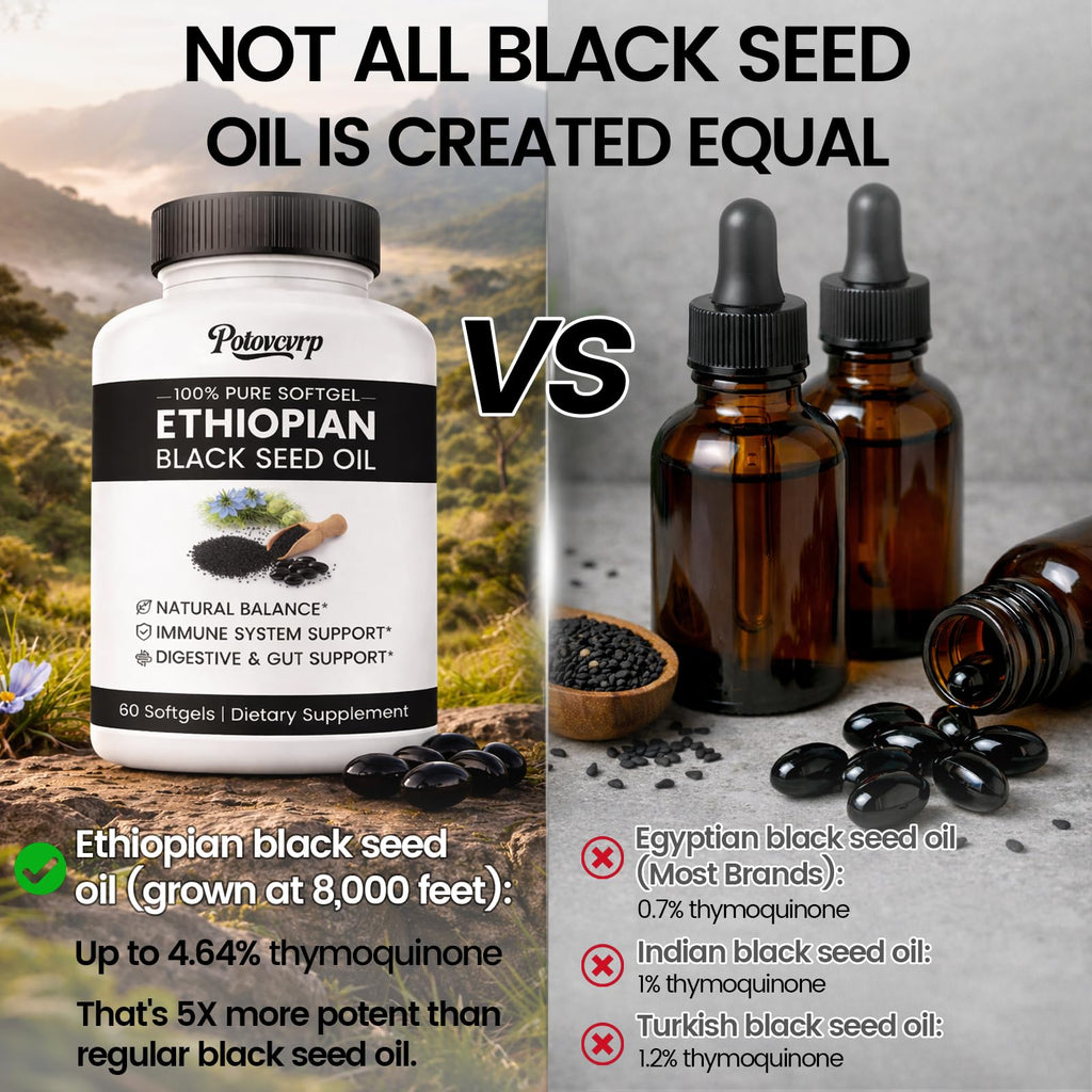Ethiopian black seed oil for wellness