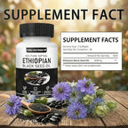 Ethiopian black seed oil softgels