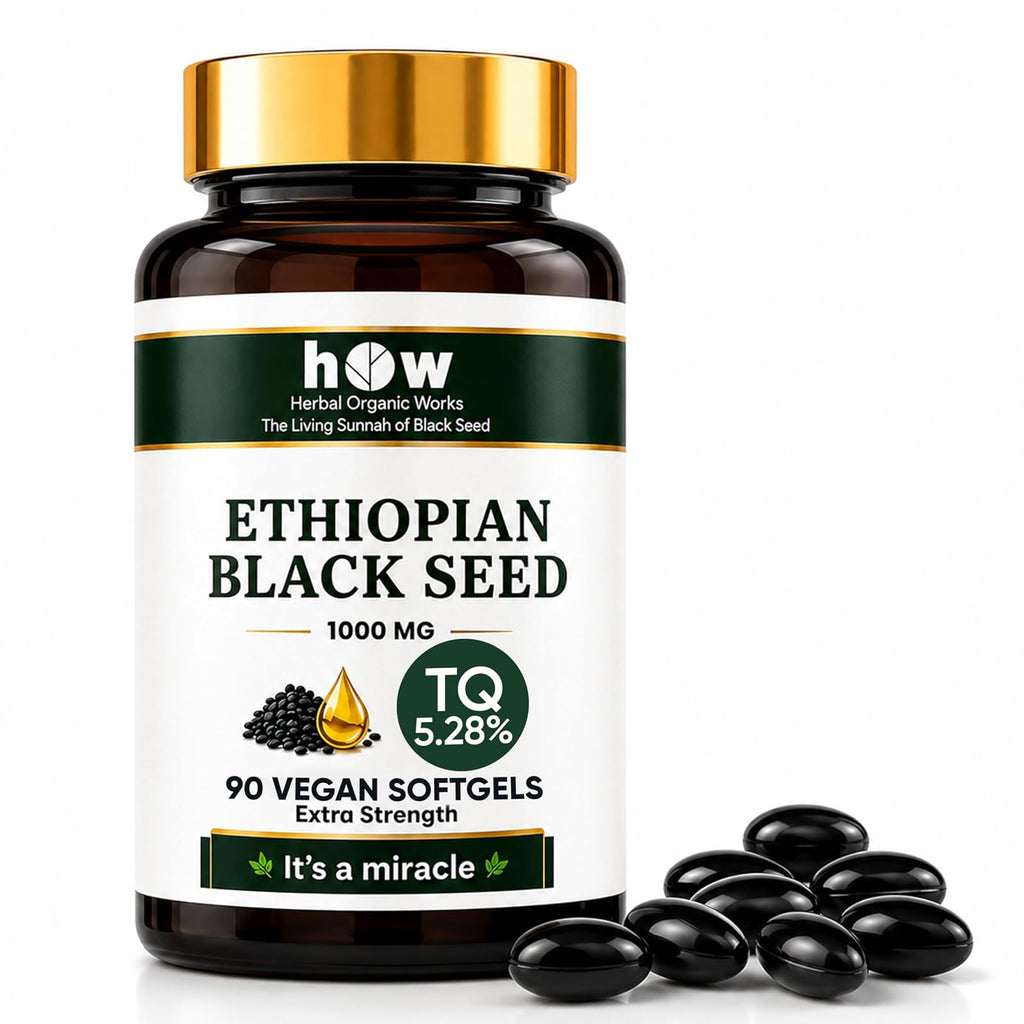 Ethiopian black seed oil softgels