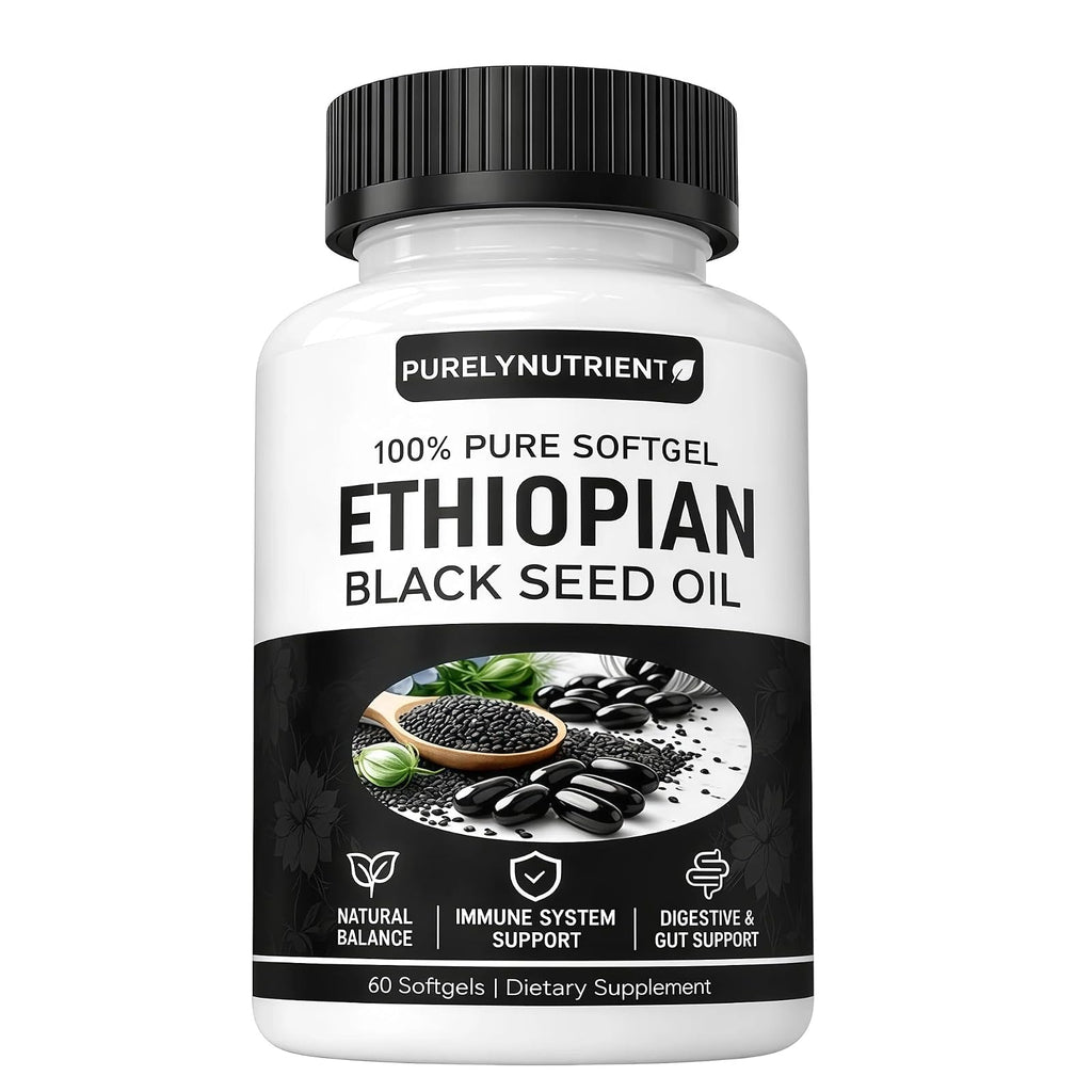Ethiopian black seed oil softgels