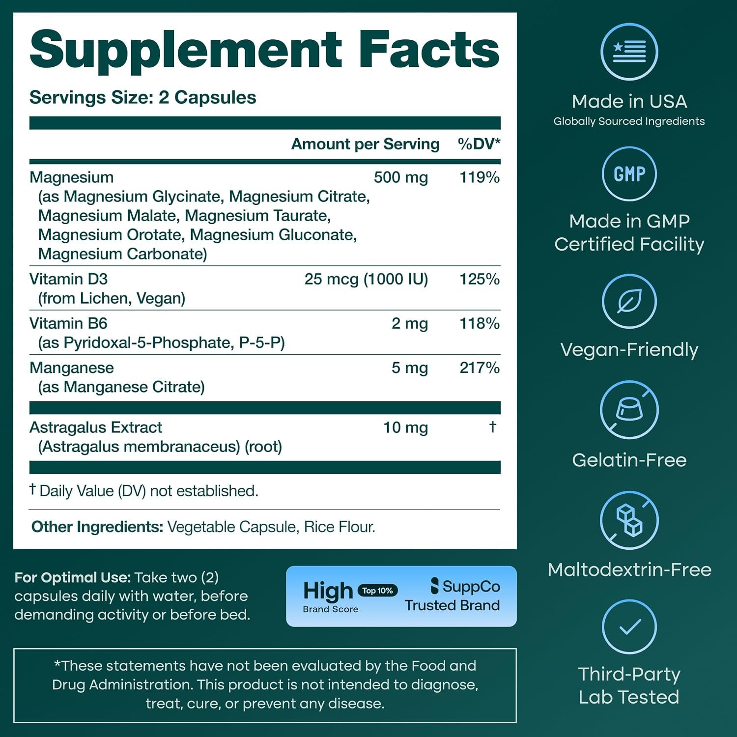 Etta Vita minerals for muscle support