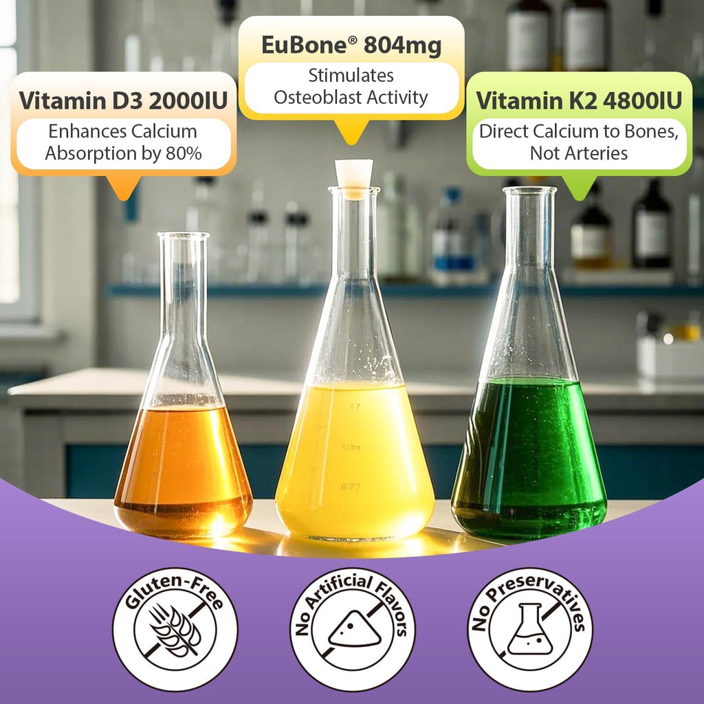 EuBone minerals for enhanced bone density