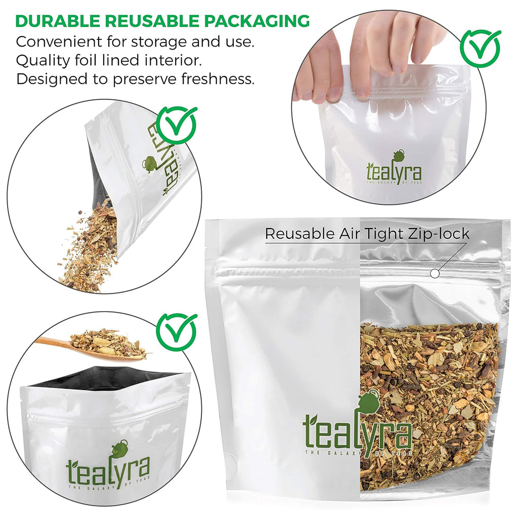 Eucalyptus ginger herbal detox tea