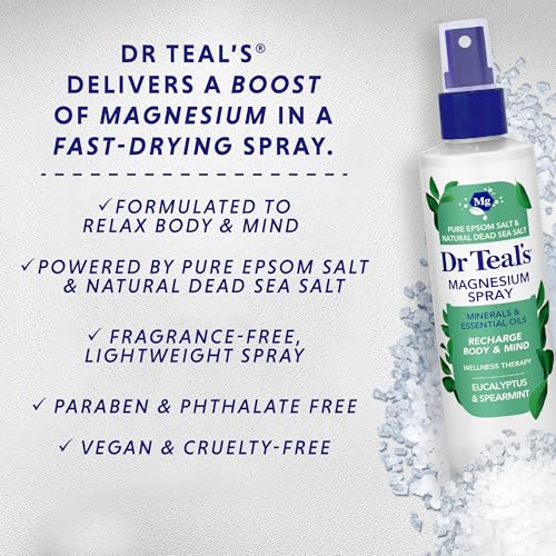 Eucalyptus infused magnesium for soothing