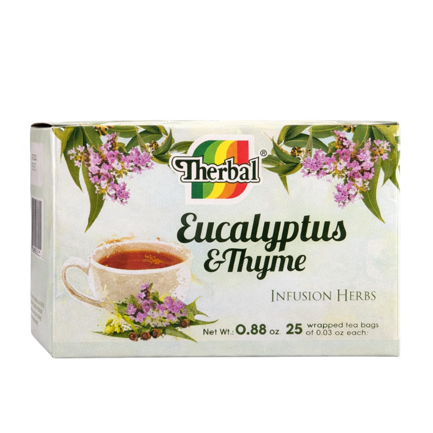 Eucalyptus thyme tea for soothing breath