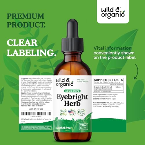 Euphrasia liquid extract for vision