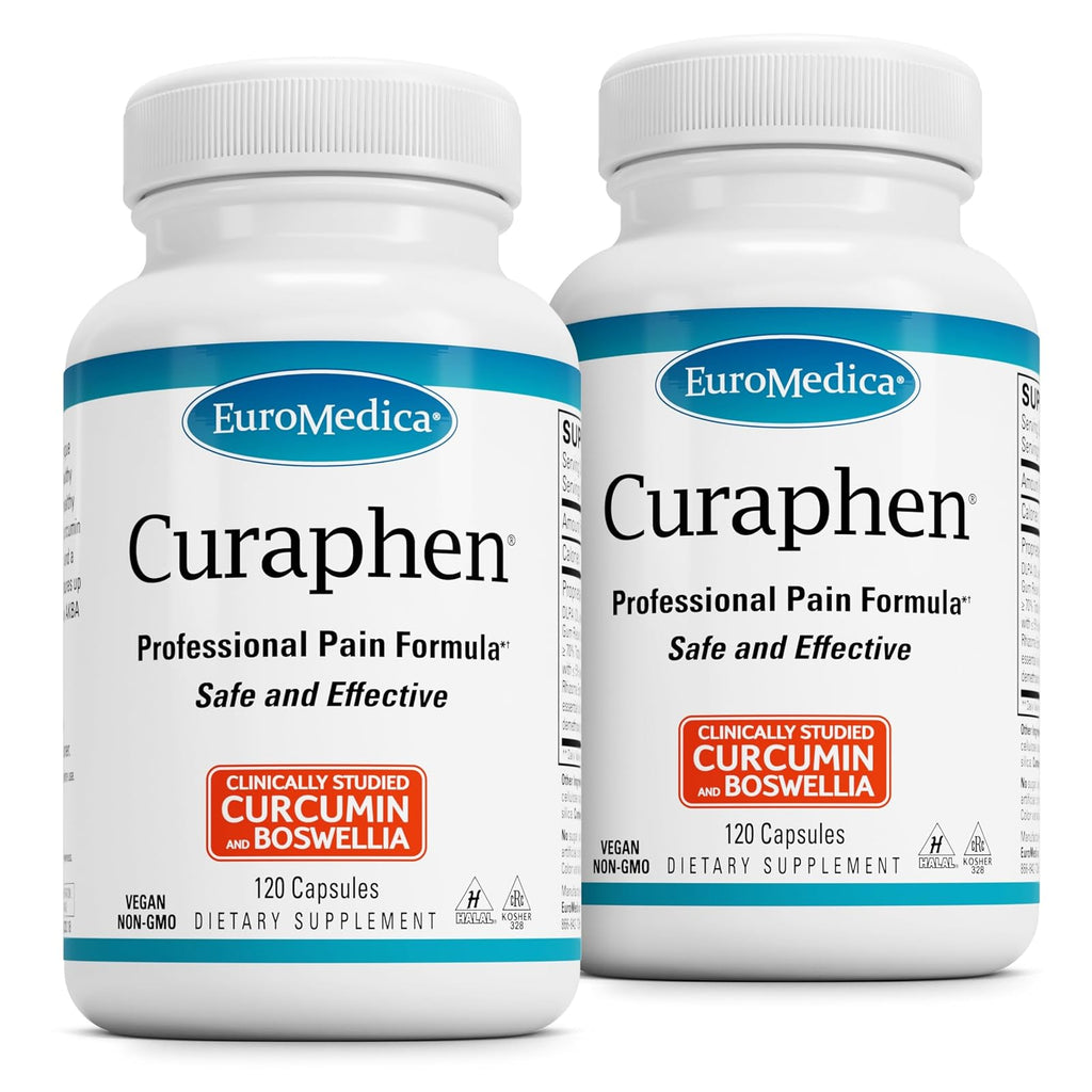 EuroMedica Curaphen turmeric capsules