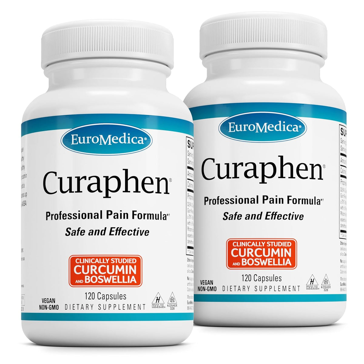 EuroMedica Curaphen turmeric capsules