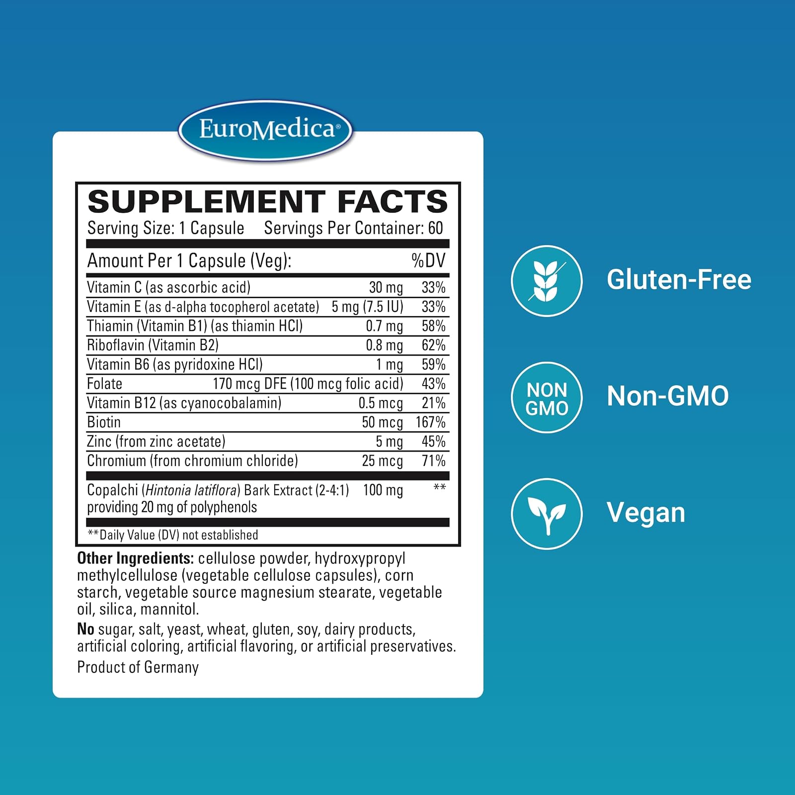 EuroMedica multivitamin for women support