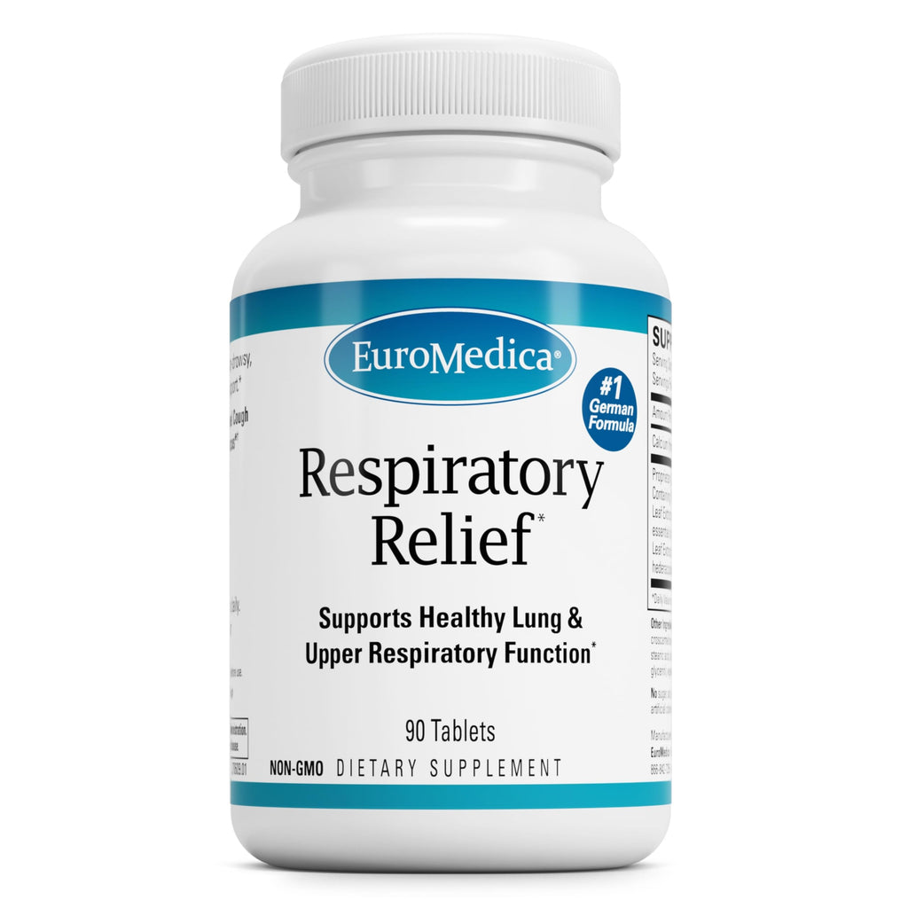 EuroMedica respiratory relief tablets