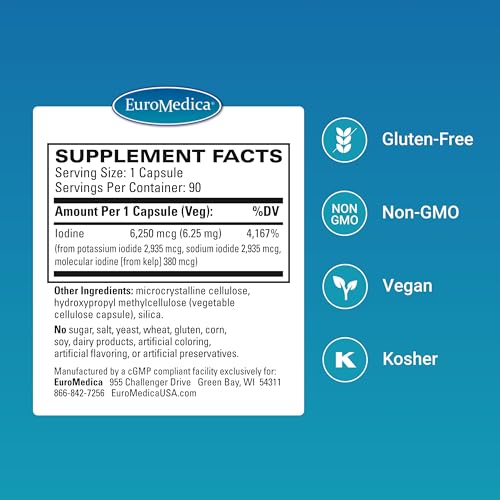 EuroMedica Tri-Iodine for energy boost