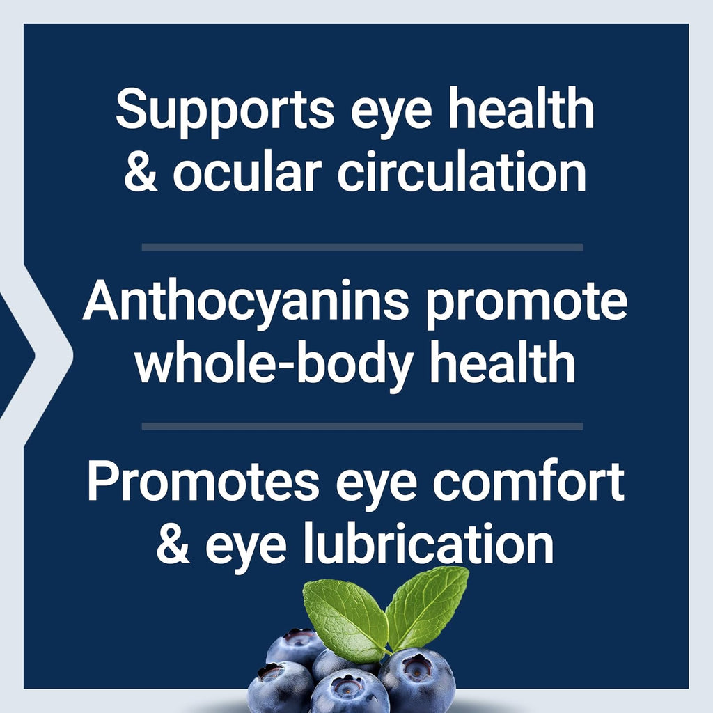European bilberry for eye health