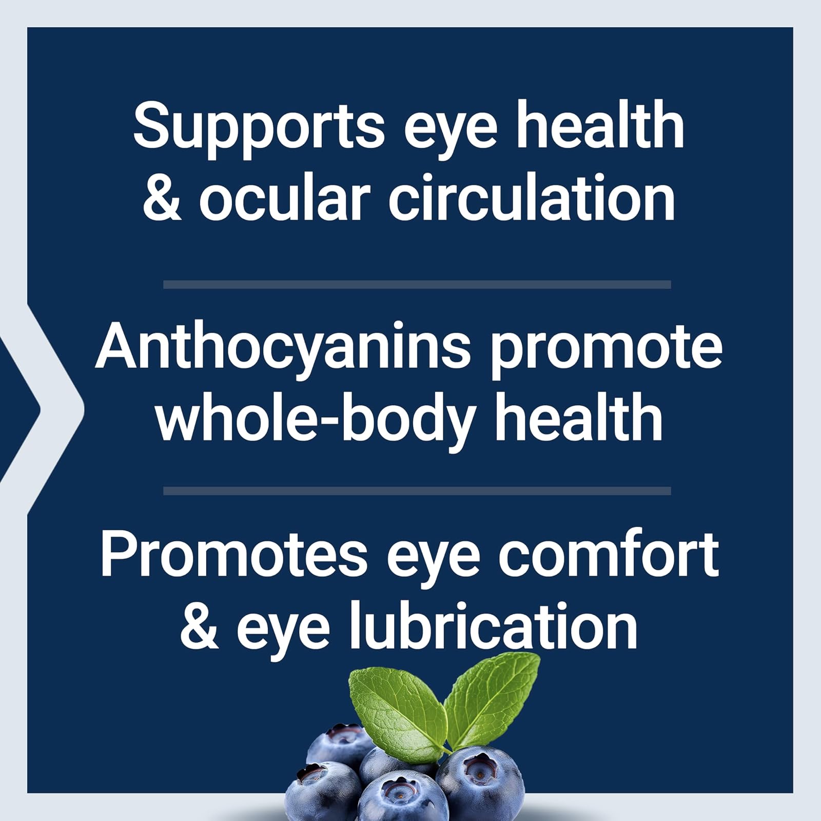 European bilberry for eye health