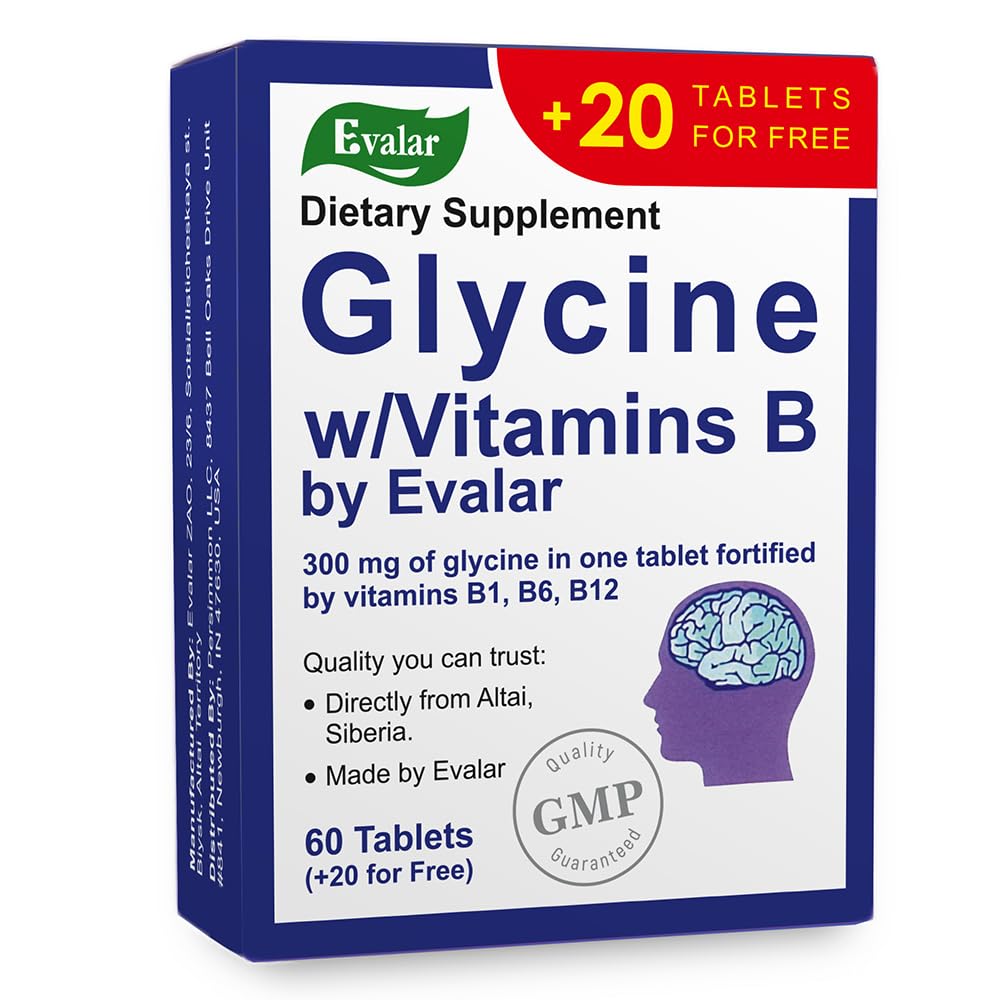 Evalar Glycine Forte multivitamins for energy