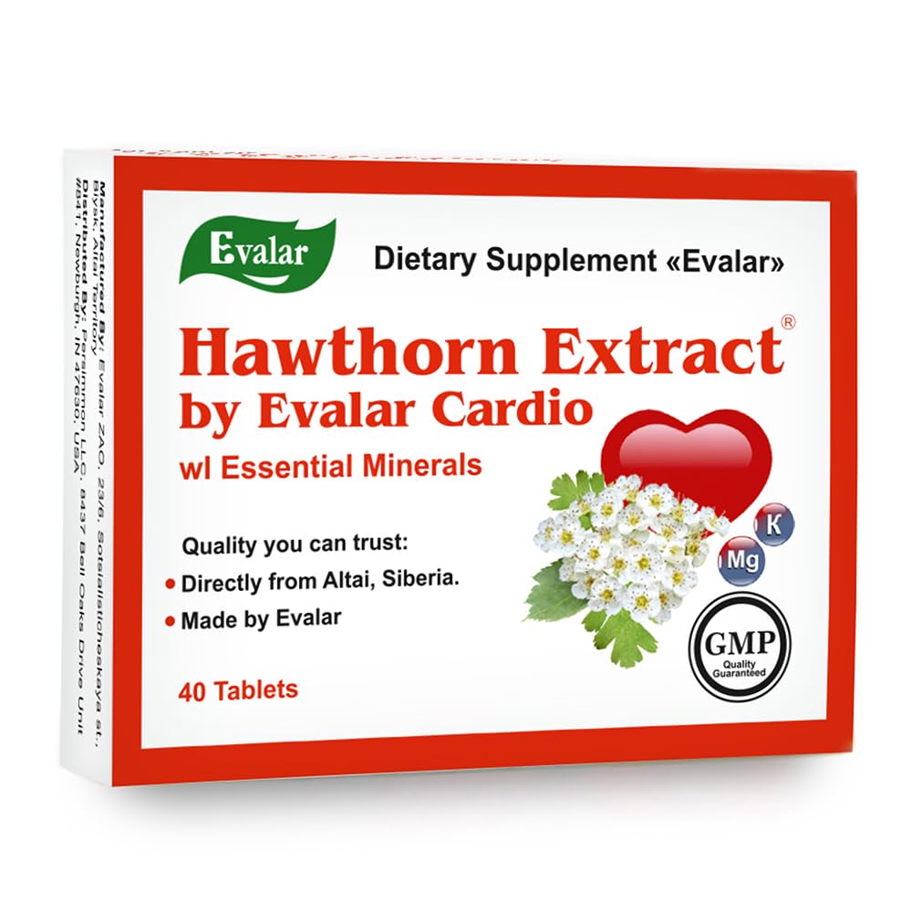 Evalar Hawthorn Cardio health supplement
