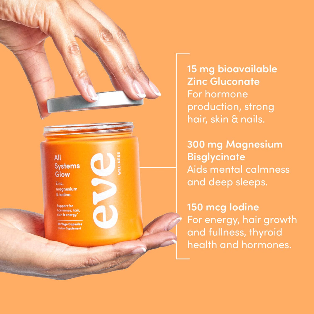 EVE All Systems supplements for glowing skin