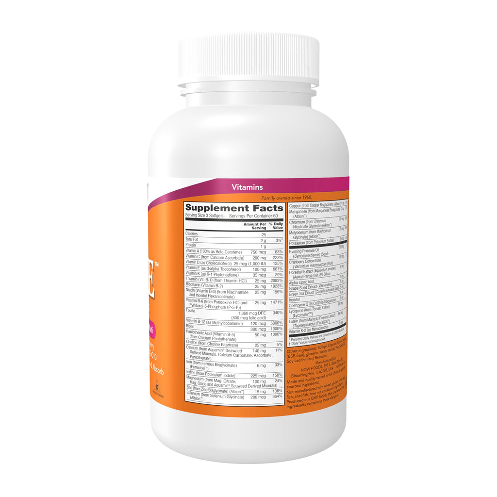 Eve women's multivitamin with evening primrose