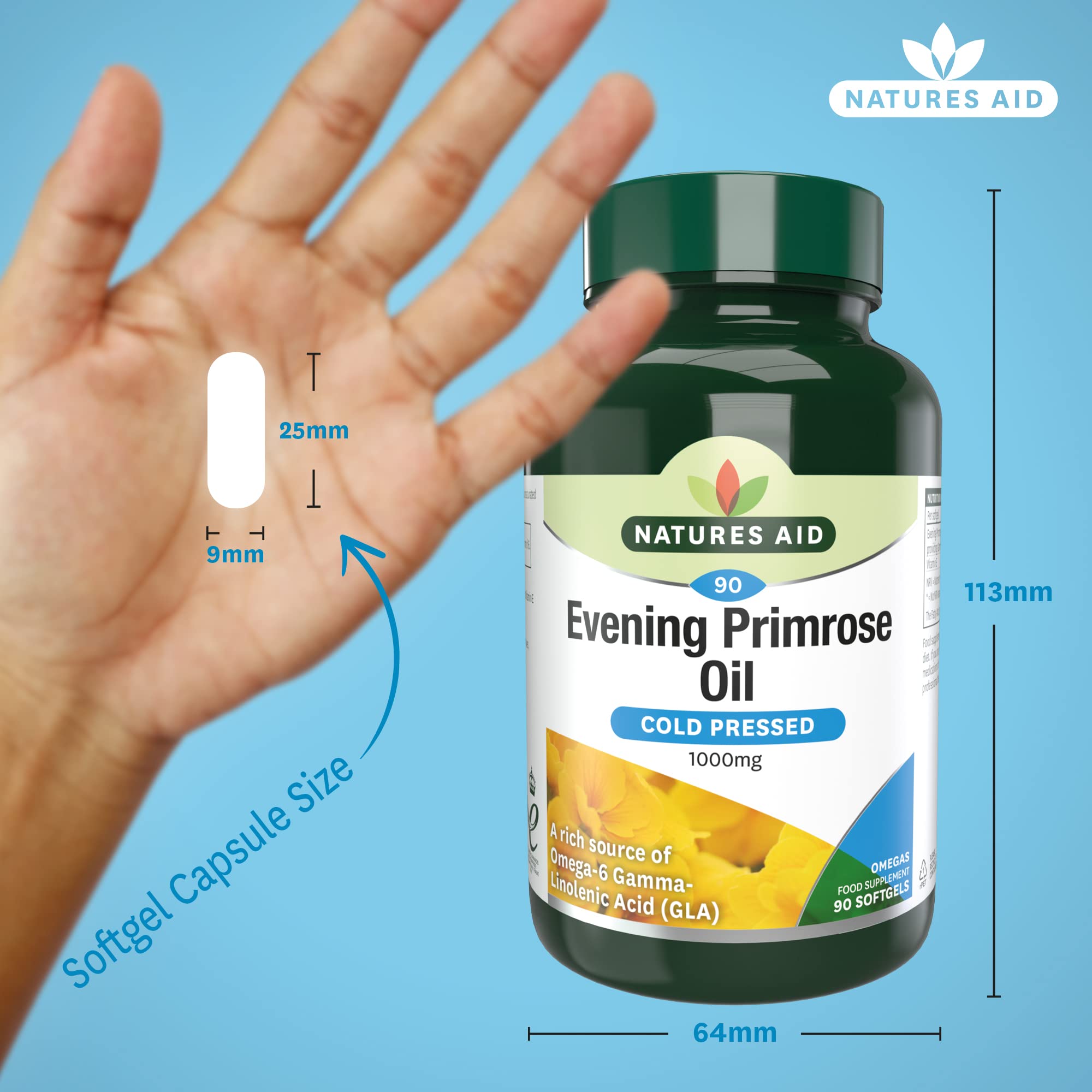 evening primrose EPO for skin hydration
