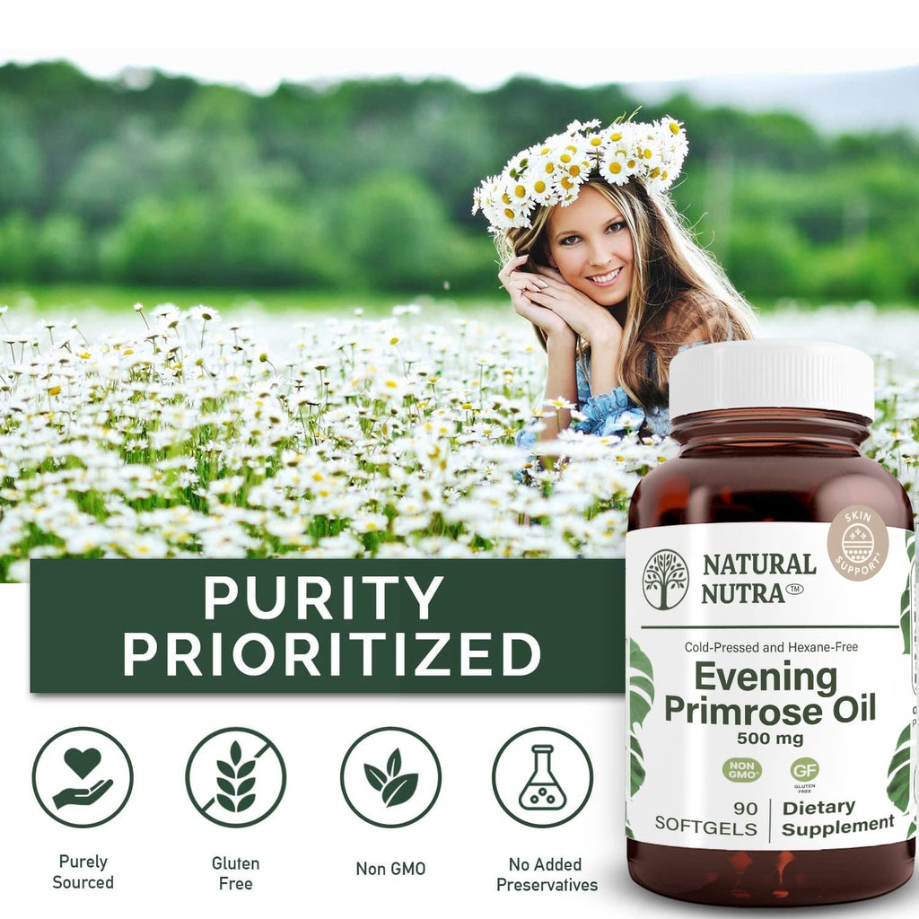 evening primrose for skin health