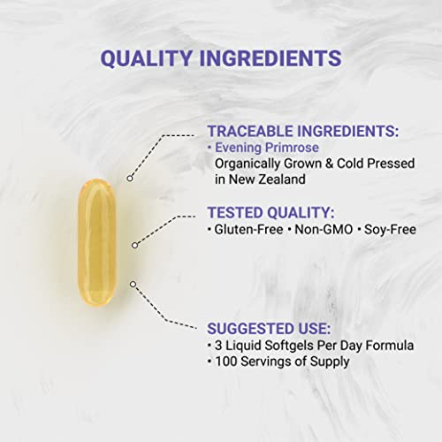 evening primrose oil dosage for women