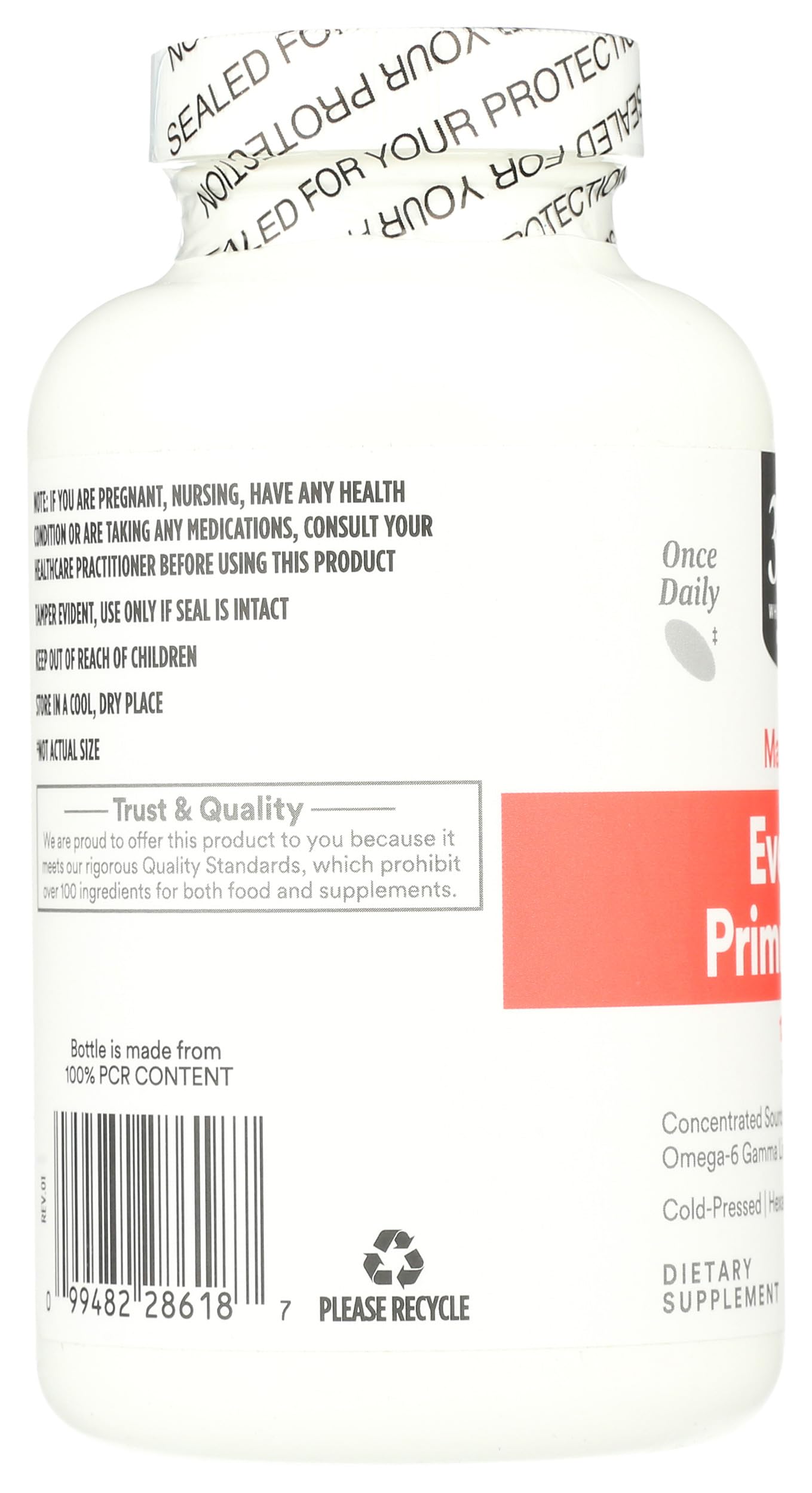 evening primrose oil during breastfeeding