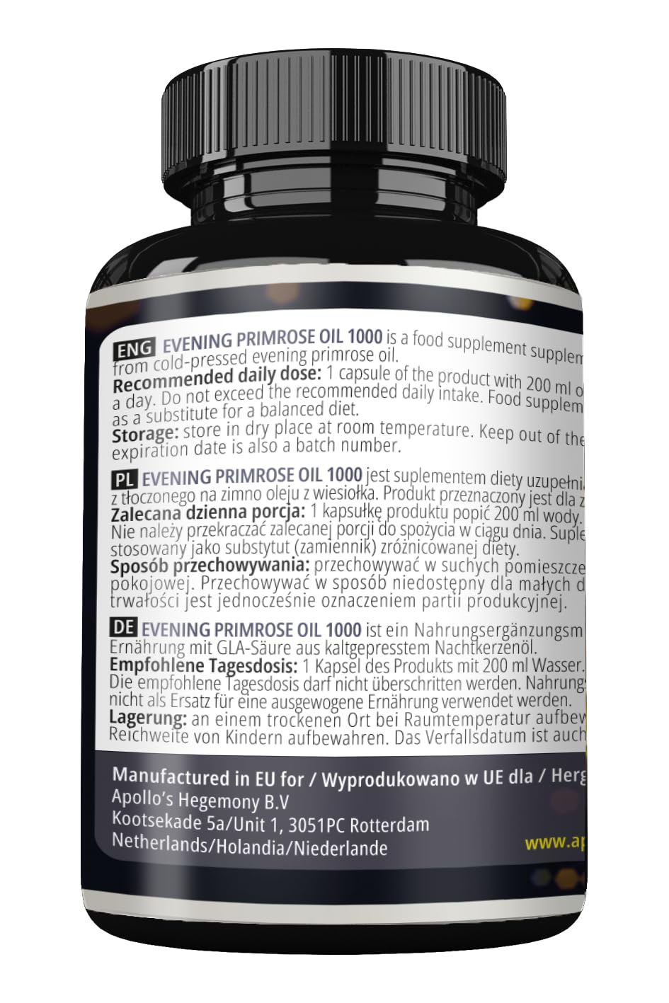 evening primrose oil for better mood