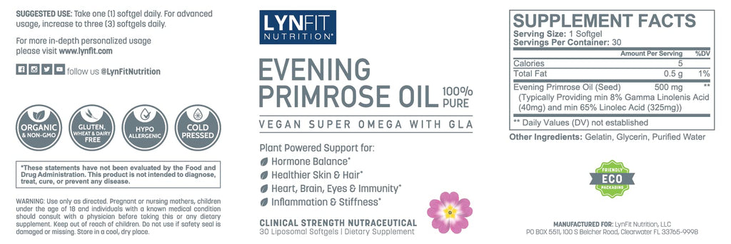 evening primrose oil for hormonal balance
