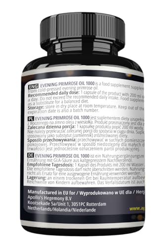 evening primrose oil for labor preparation