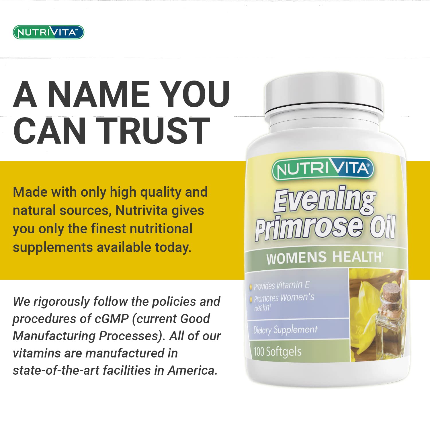 evening primrose oil for menstrual support