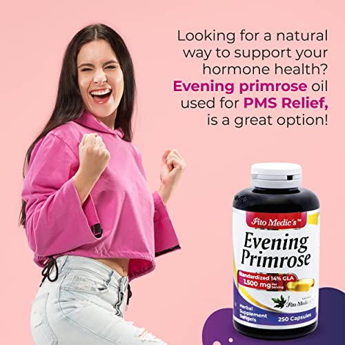 evening primrose oil for PMS relief