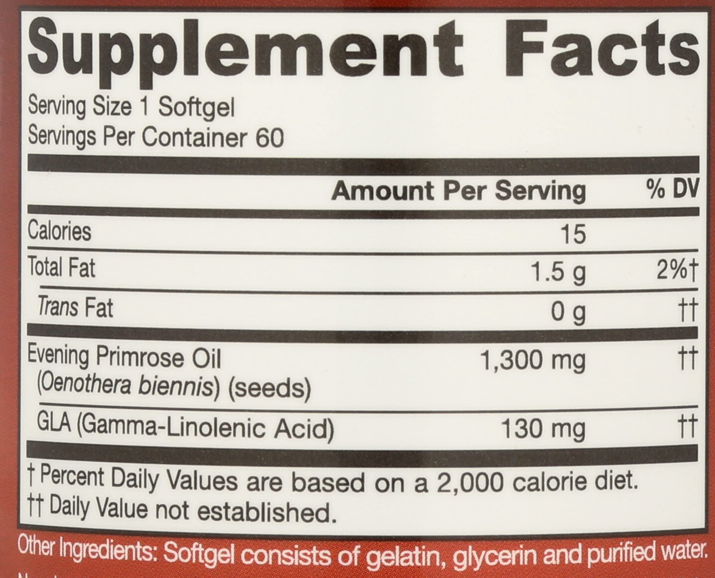 evening primrose oil for skin health