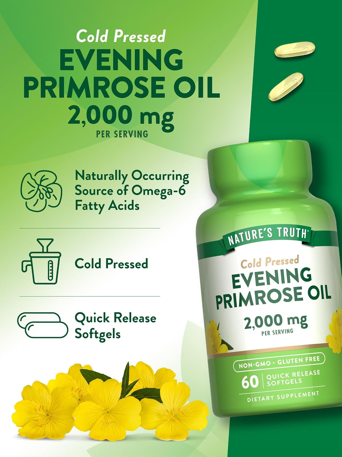 evening primrose oil for skin health