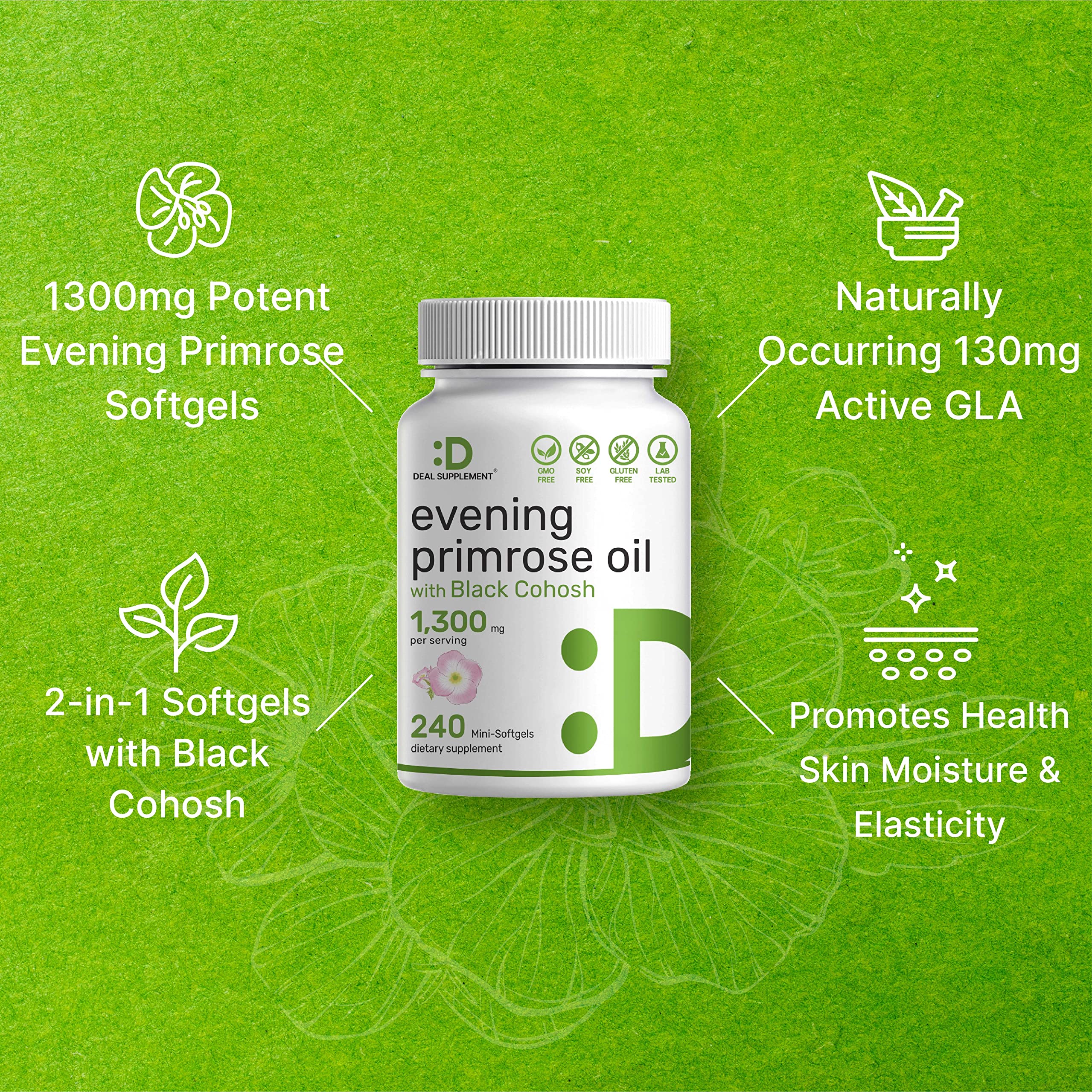 evening primrose oil for skin health