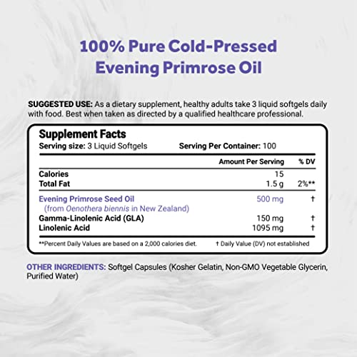evening primrose oil for women's wellness
