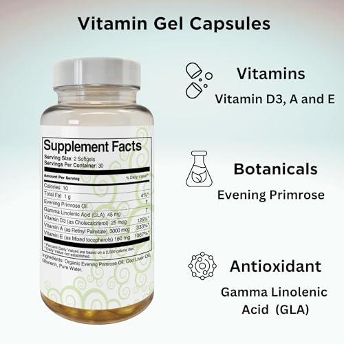 evening primrose oil softgel capsules