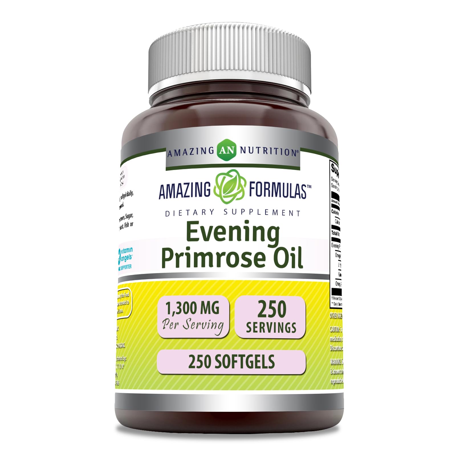 evening primrose oil softgels 1300mg