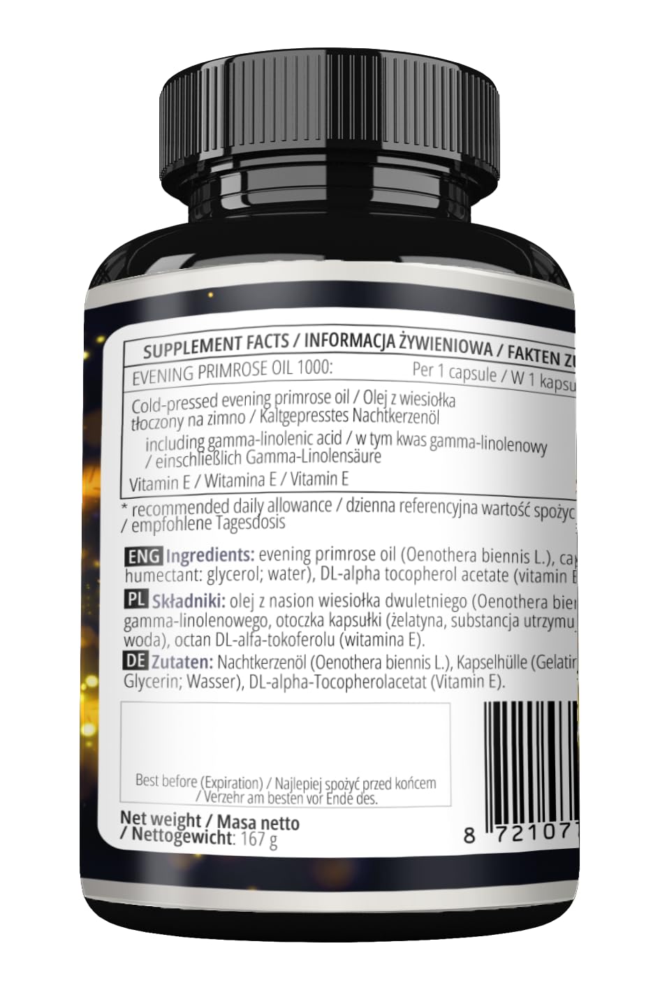 evening primrose oil softgels for convenience