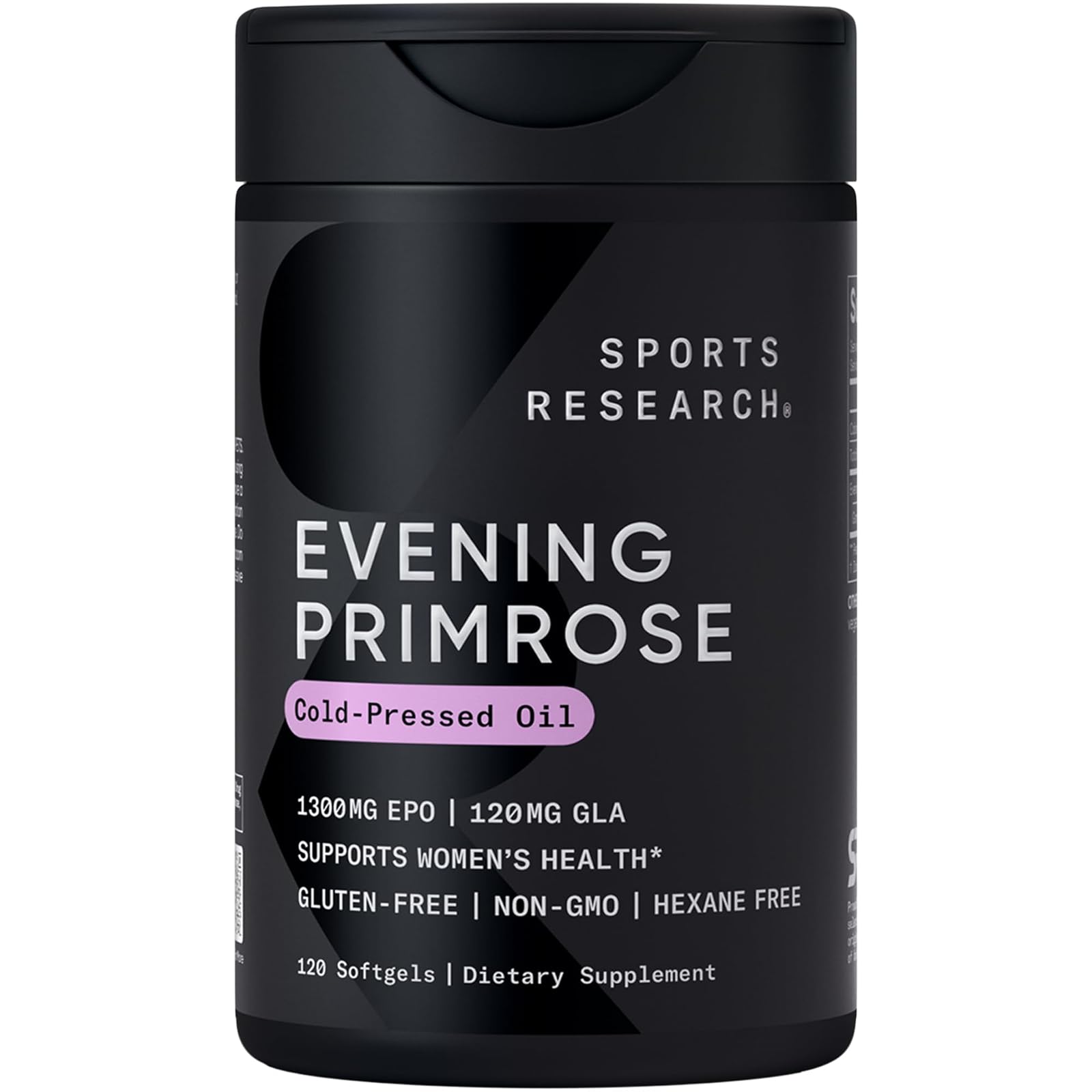 Evening primrose oil softgels