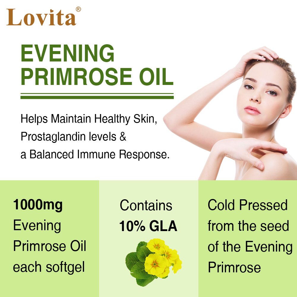 evening primrose oil with d-alpha tocopherol